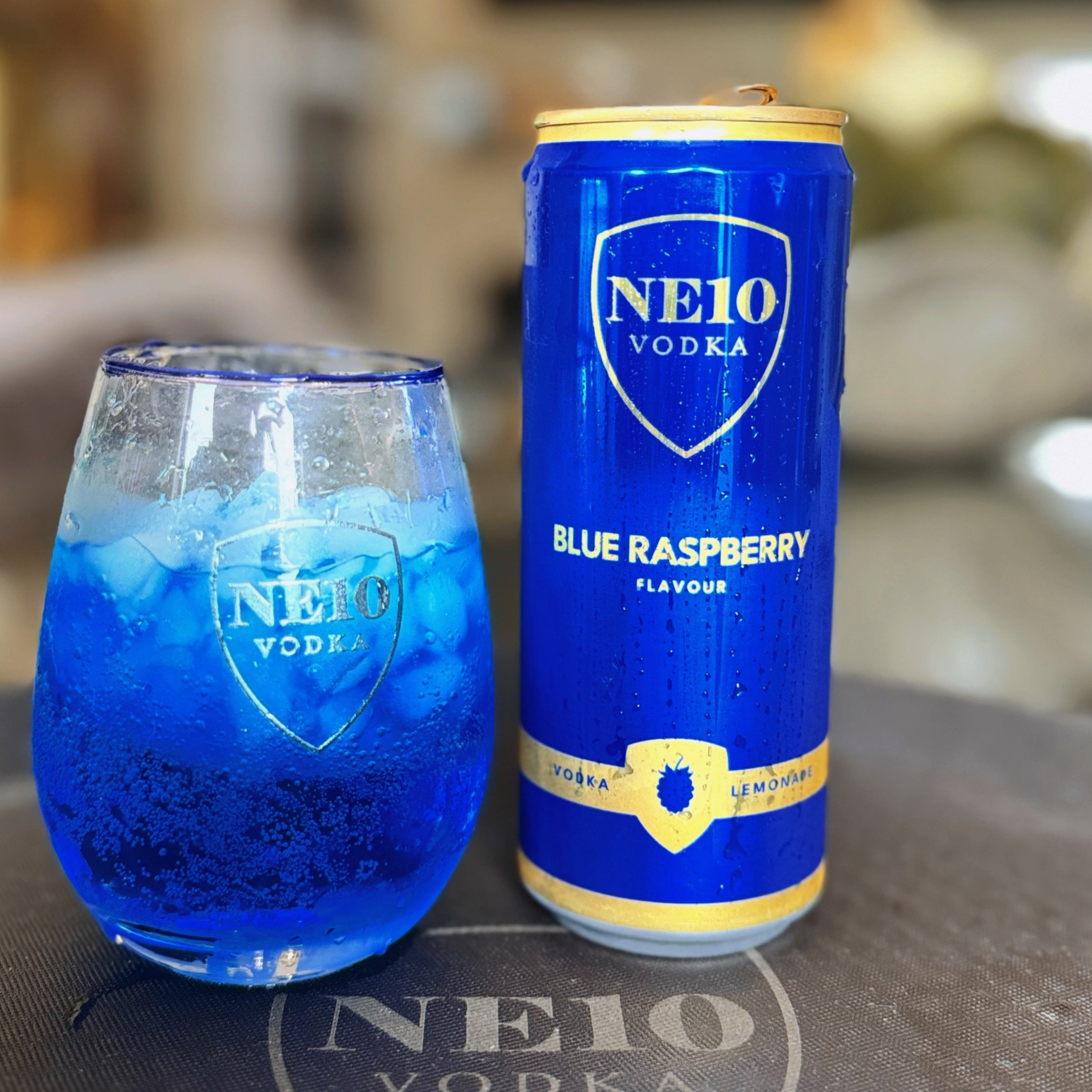 NE10 Vodka Blue Raspberry Pre-Mixed Cans 4.6ABV – NE10vodka